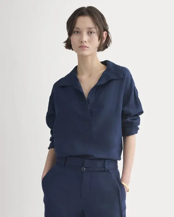 Everlane Linen Popover Shirt