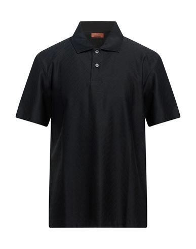 Missoni Polo Shirt Size Cotton - Black