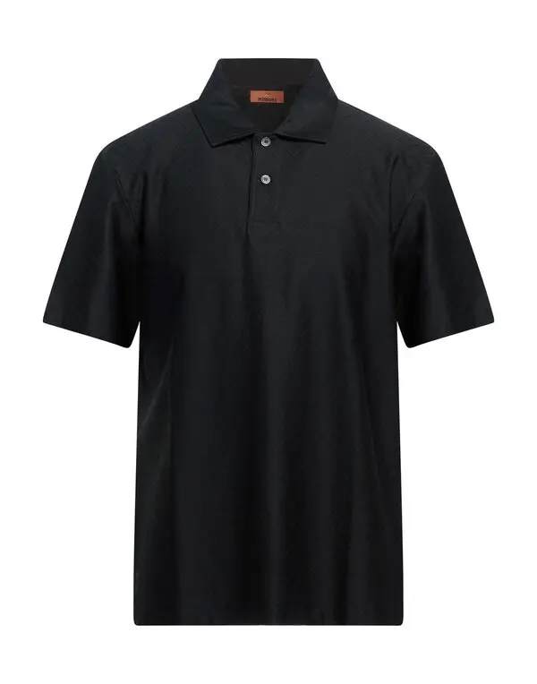 Missoni Polo Shirt Size Cotton - Black