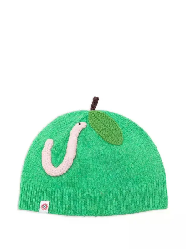 CHARLES JEFFREY Apple Beanie - Green