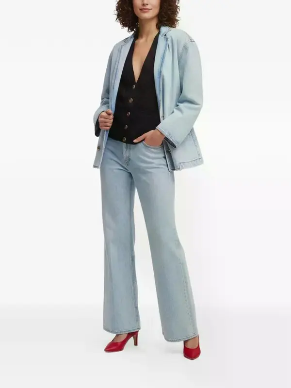 BLAZÉ MILANO Cory Double-breasted Jacket - Blue