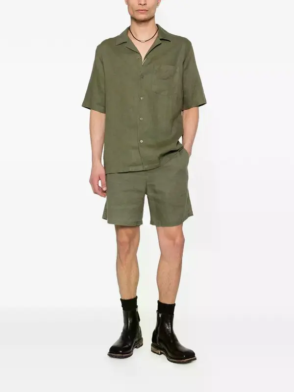SAMSOE SAMSOE Elasticated Shorts - Green