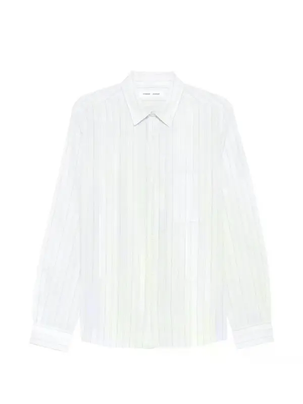 SAMSOE SAMSOE Saryan J Striped Shirt - Blue