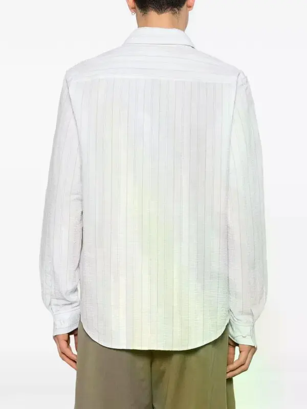 SAMSOE SAMSOE Saryan J Striped Shirt - Blue