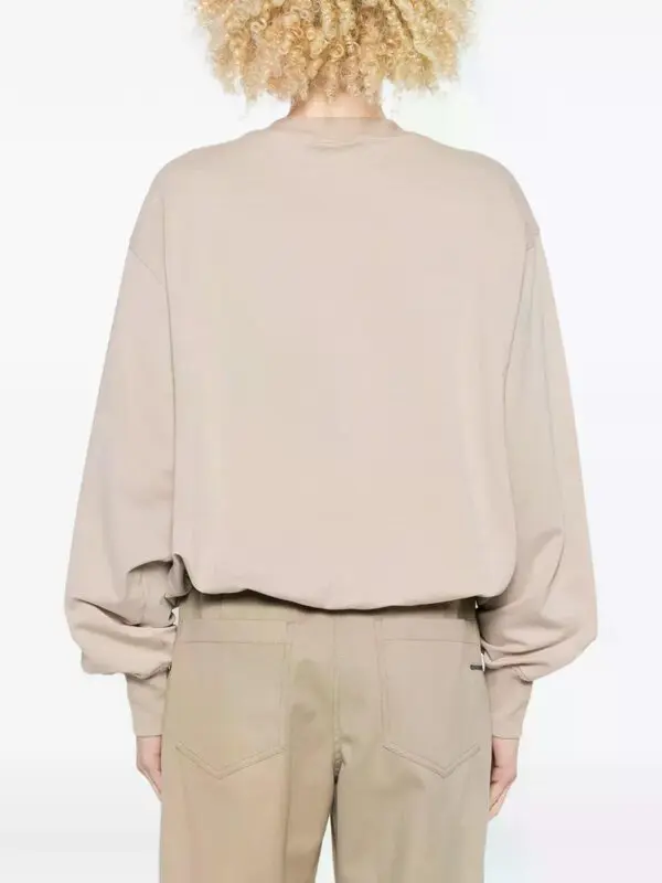 Brunello Cucinelli Graphic Crew-neck Sweatshirt - Neutrals
