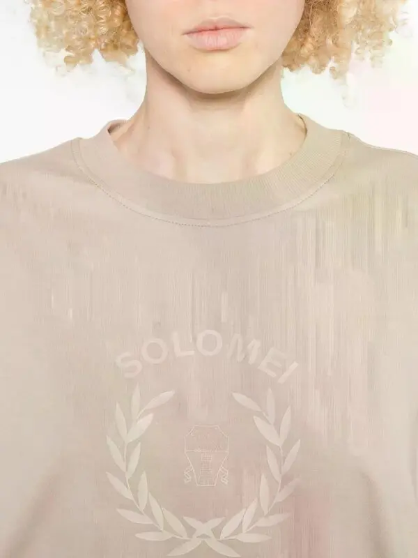 Brunello Cucinelli Graphic Crew-neck Sweatshirt - Neutrals