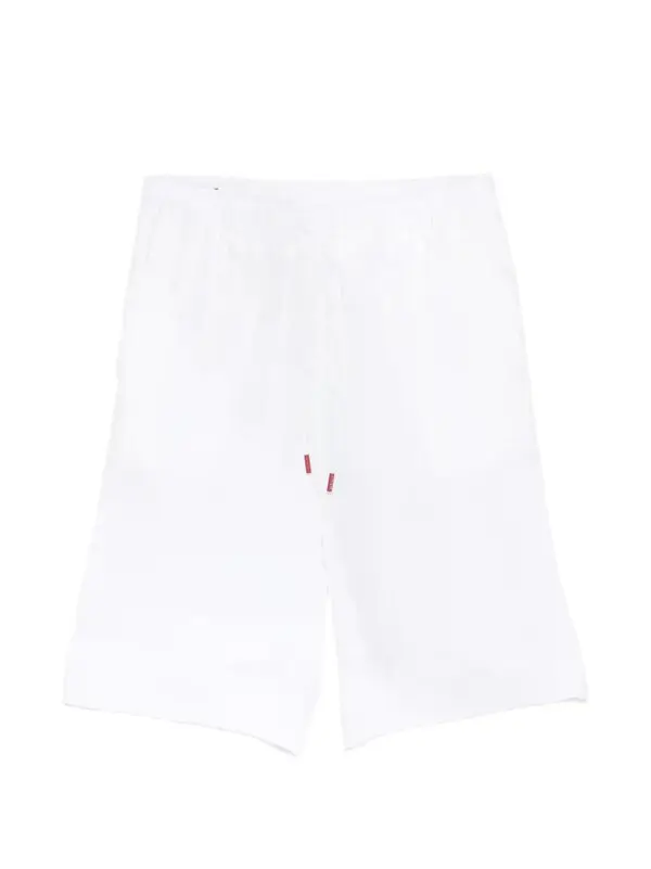 Kiton Drawstring-fastening Shorts - White
