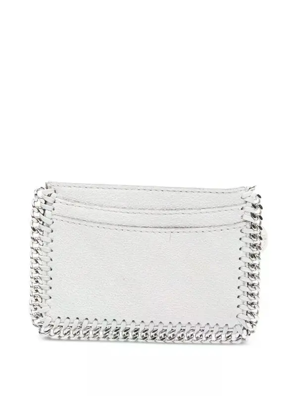 Stella McCartney Logo-pendant Cardholder - Grey
