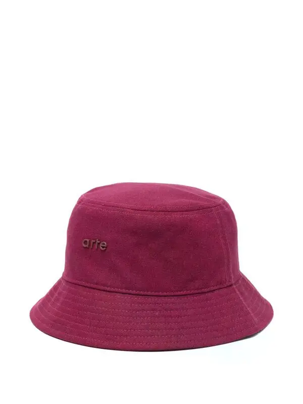 ARTE ANTWERP Logo-detail Bucket Hat - Purple