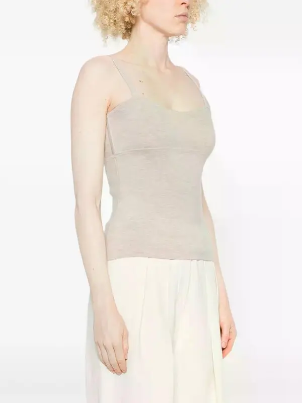 Max Mara Epica Strap Top - Neutrals