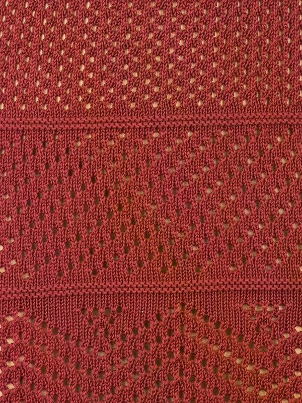Max Mara Knitted Skirt - Red