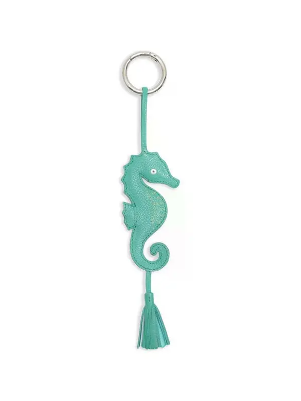 STUDIO CHOFAKIAN Seahorse Keyring - Green
