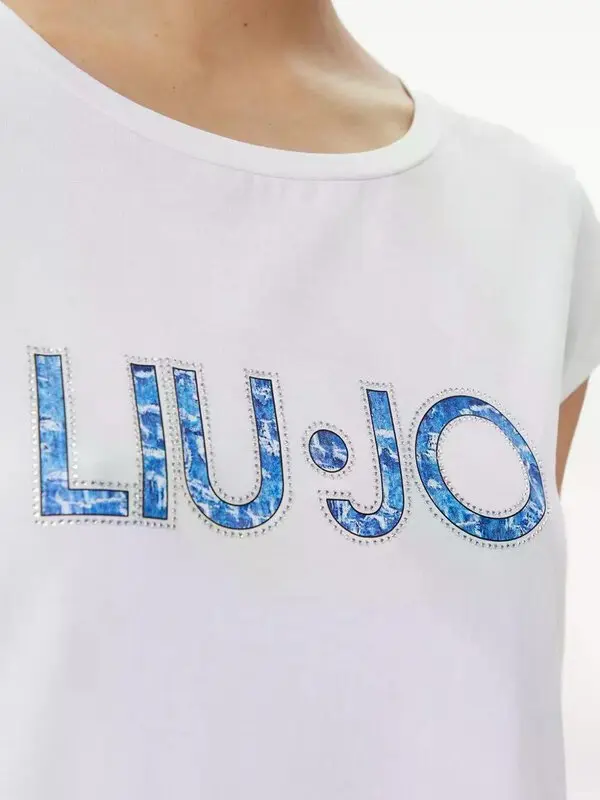 Liu Jo Logo-print Mini Dress - White