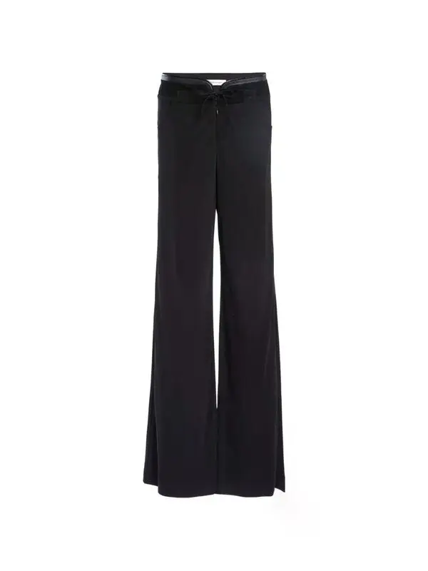 Christopher Esber Leather Belted Trousers