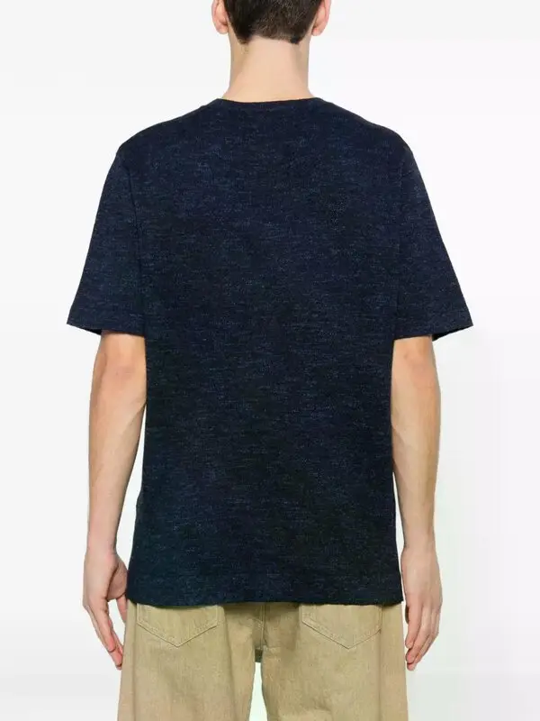 Woolrich Crew-neck Knitted T-shirt - Blue