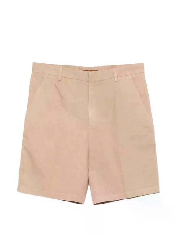 Zegna Pleated Shorts - Neutrals