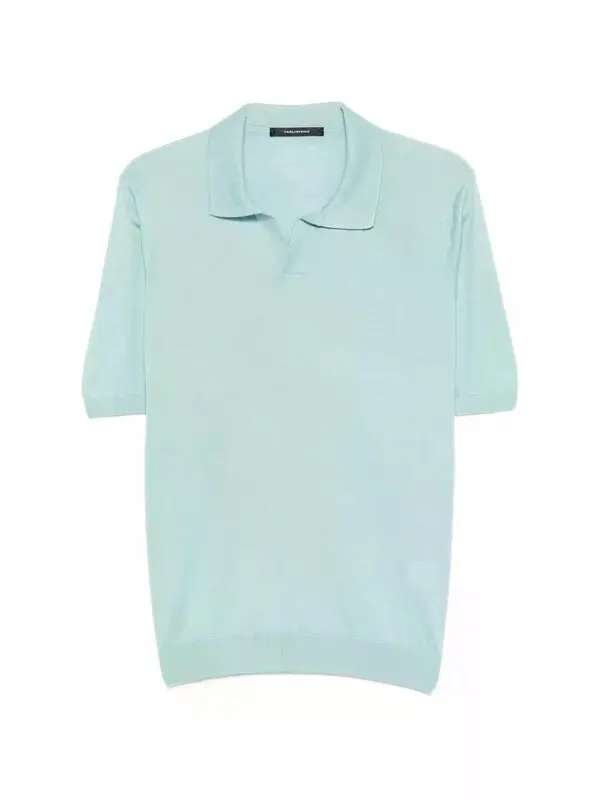 Tagliatore Keith V-neck T-shirt - Blue