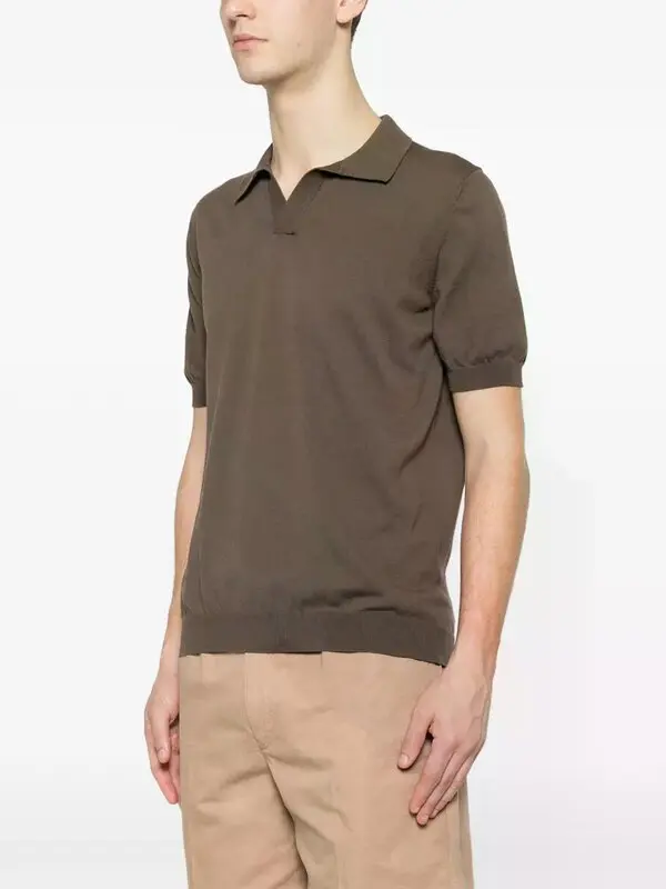 Tagliatore Keith Short-sleeve T-shirt - Brown