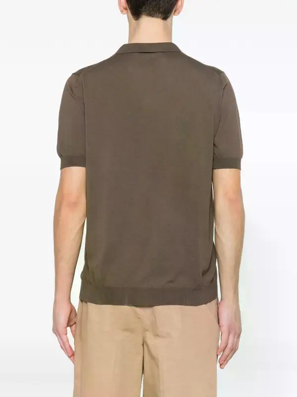 Tagliatore Keith Short-sleeve T-shirt - Brown