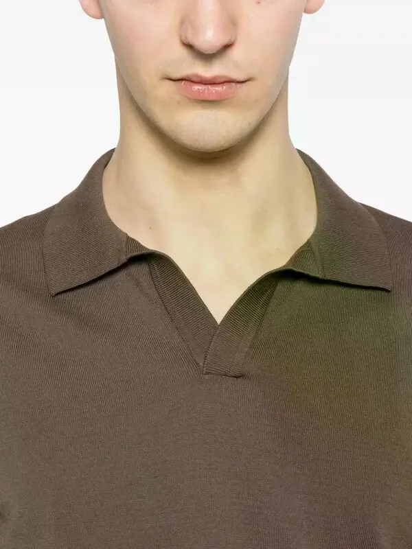 Tagliatore Keith Short-sleeve T-shirt - Brown