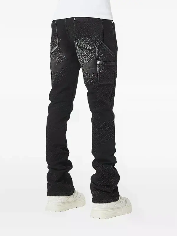 GUAPI Textured Carpenter Jeans