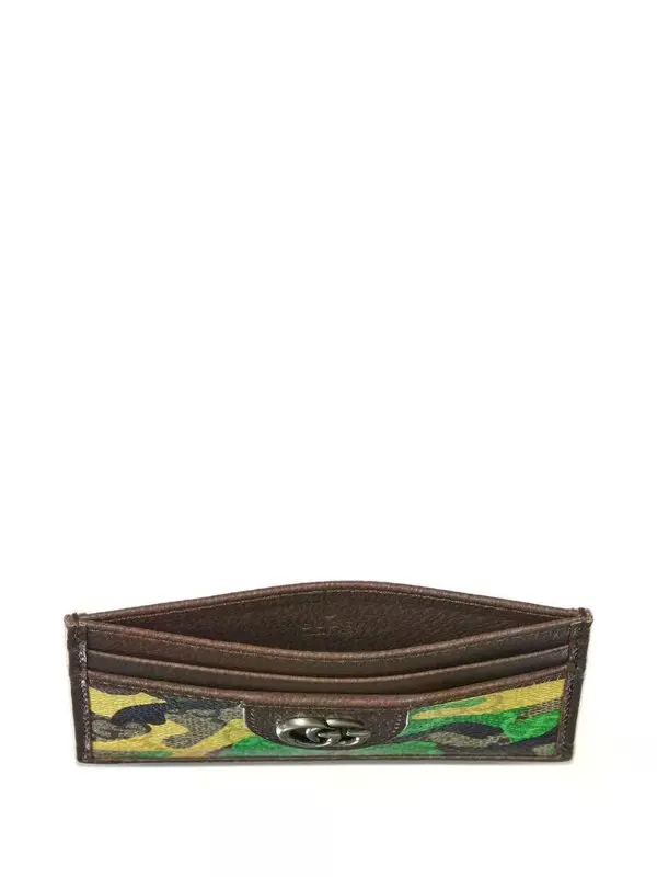 Gucci Gg Camouflage Cardholder