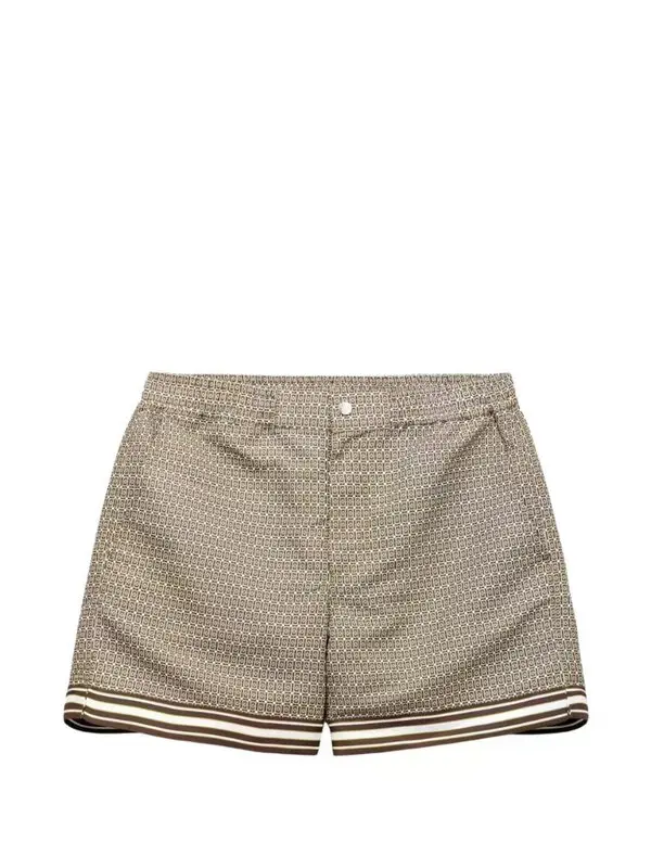 CHÉ STUDIOS Lucena-print Swim Shorts
