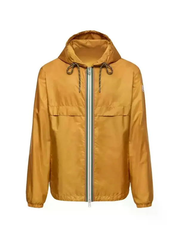 Moncler Nidge Zip-up Hooded Jacket - Yellow