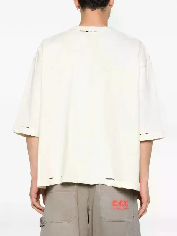 WILLY CHAVARRIA Graphic-print T-shirt - Neutrals