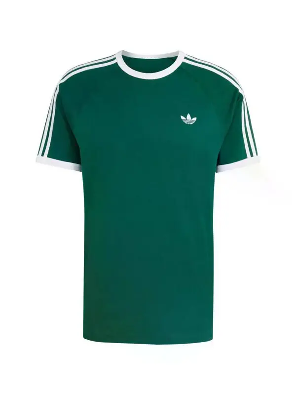 Adidas Stripe Logo T-shirt - Green