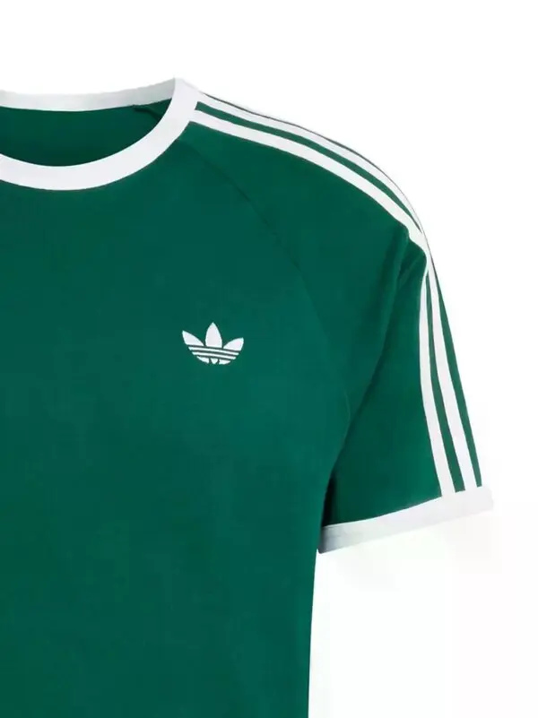 Adidas Stripe Logo T-shirt - Green