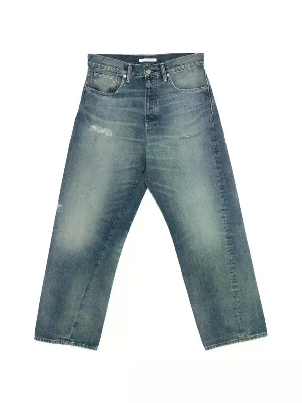 SUNFLOWER Twisted Distressed Jeans - Blue