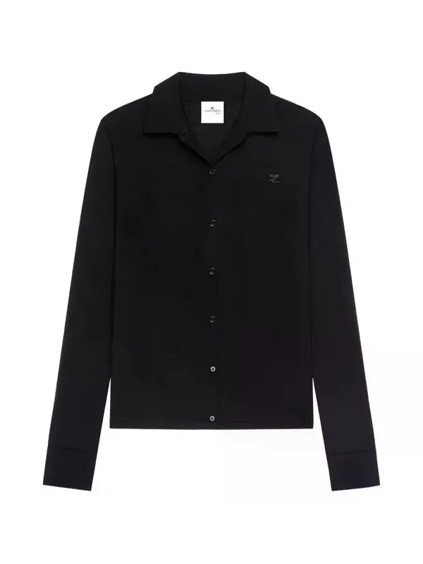 COURREGES Polo-collar Cardigan