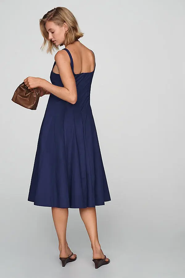 Maeve Tarryn Fit & Flare Midi Dress - Eclipse