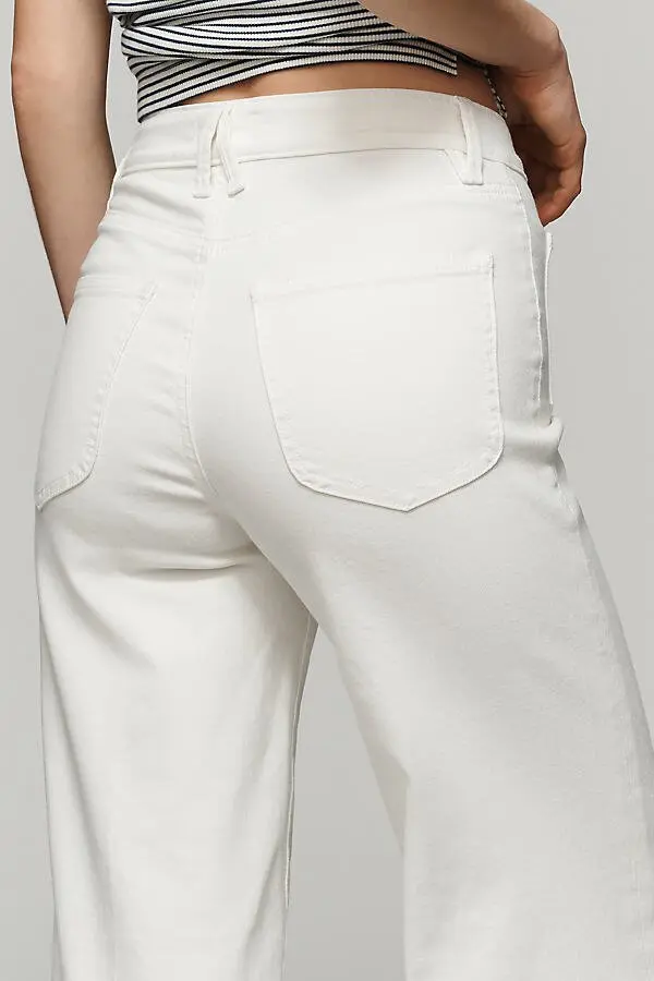 Good American Good Waist High-rise Palazzo Pants
