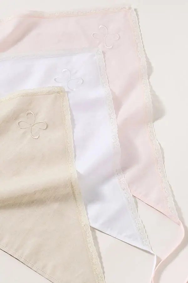 Maeve Logo Head Scarf - Blush