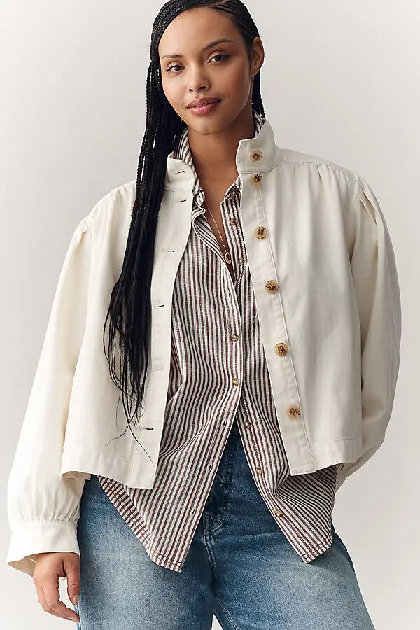 Sanctuary Charlotte Denim Jacket - Ivory