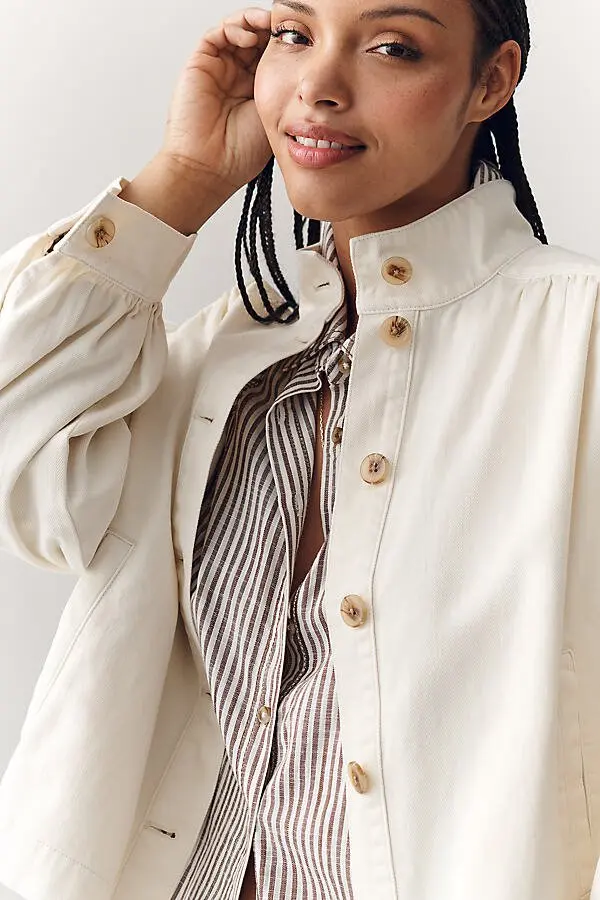 Sanctuary Charlotte Denim Jacket - Ivory