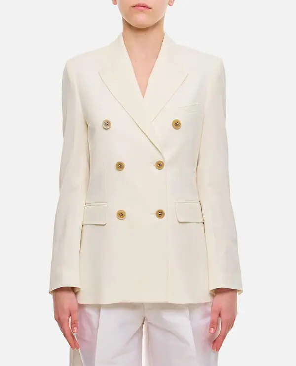 GOLDEN GOOSE Double-breasted Fitted Jacket