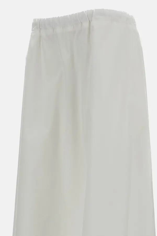 META CAMPANIA COLLECTIVE Long Flared Cotton Skirt