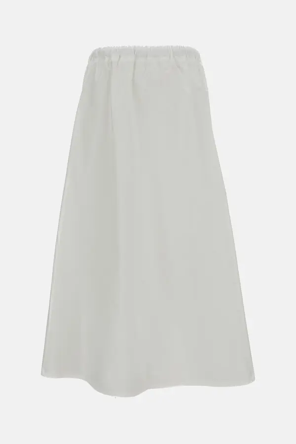 META CAMPANIA COLLECTIVE Long Flared Cotton Skirt