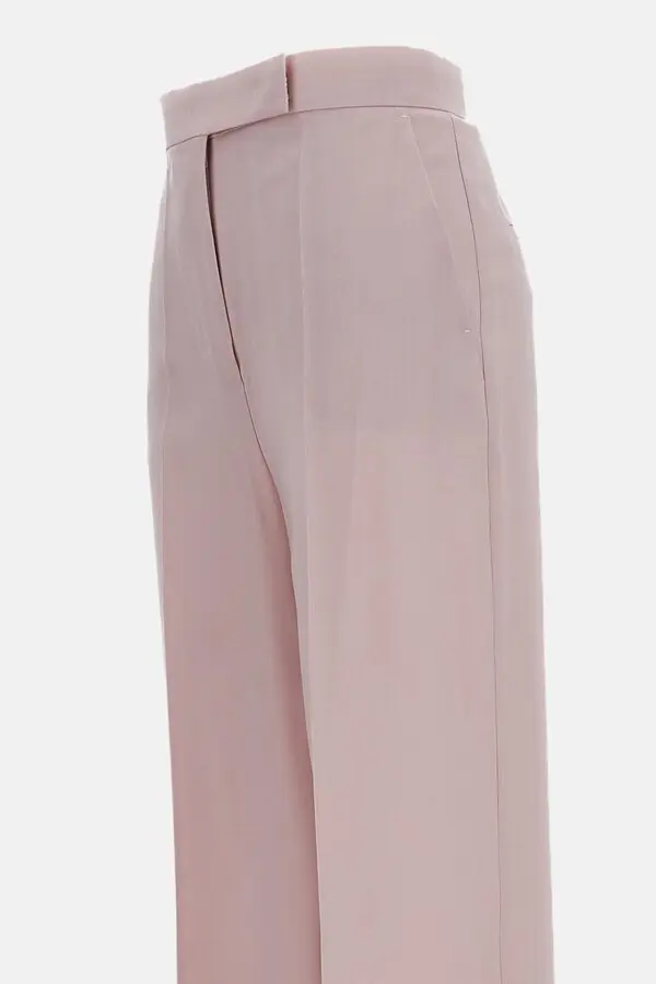 Max Mara Pants With Pleat - Rose
