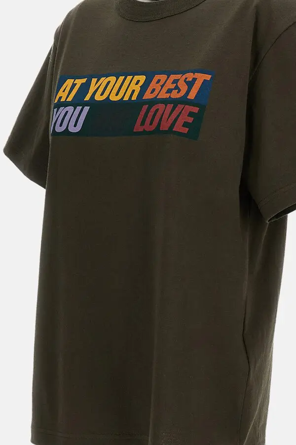 Sacai Printed Short-sleeved Shirt