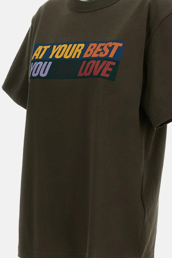 Sacai Printed Short-sleeved Shirt
