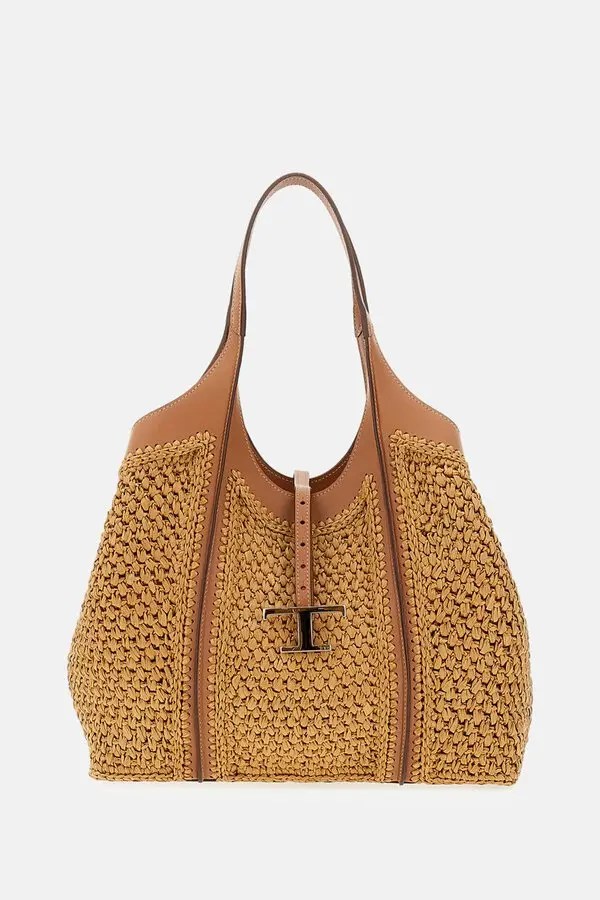 TOD'S T Timeless Medium Shopping Bag - Multicolor