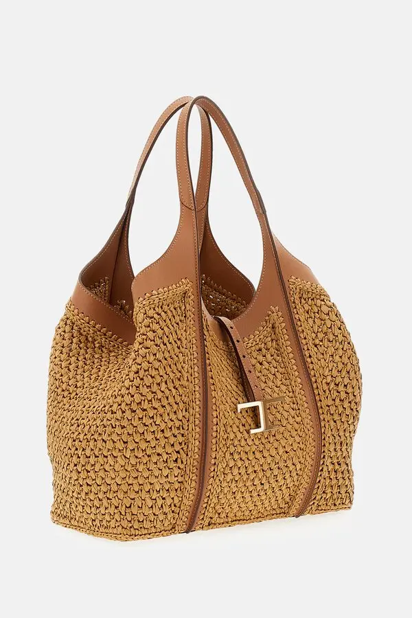 TOD'S T Timeless Medium Shopping Bag