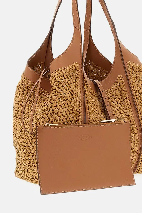 TOD'S T Timeless Medium Shopping Bag