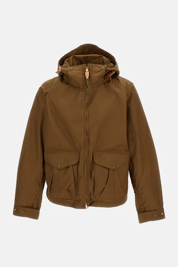 MANIFATTURA CECCARELLI Cotton-blend Jacket - Brown
