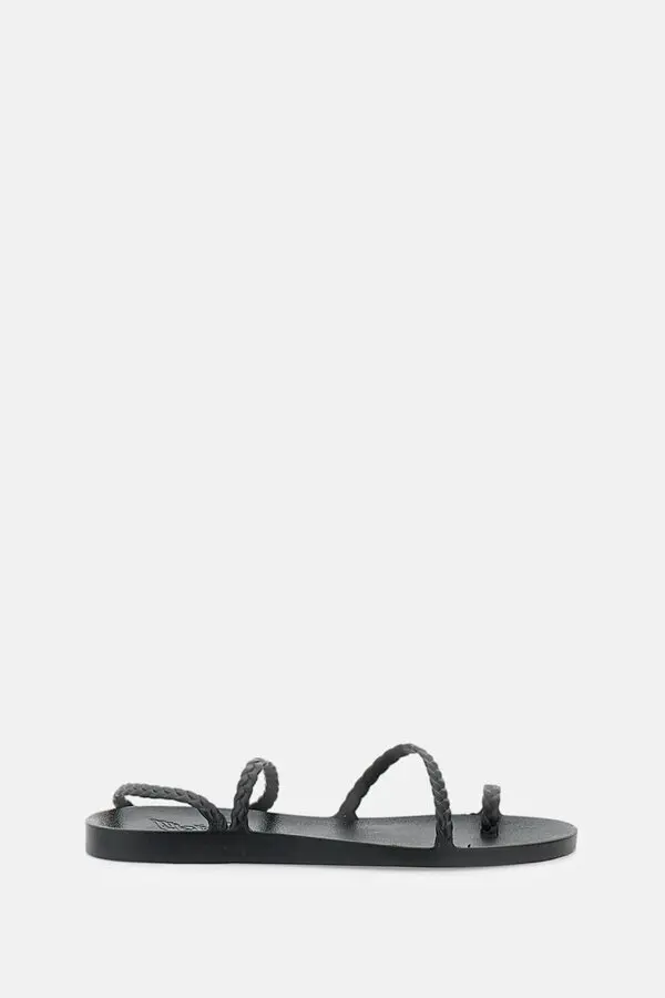 ANCIENT GREEK SANDALS Eleftheria Jelly Sandals - Black