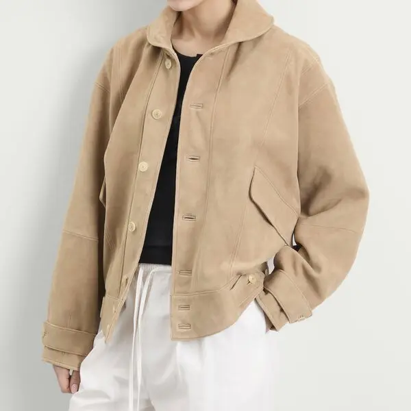 Auralee Suede Blouson
